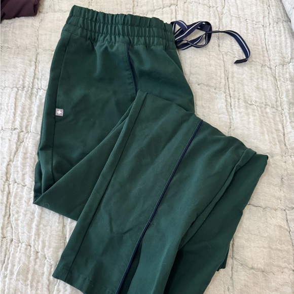 Figs | Pants & Jumpsuits | Figs Lira Split Hem British Racing Green Xxl ...